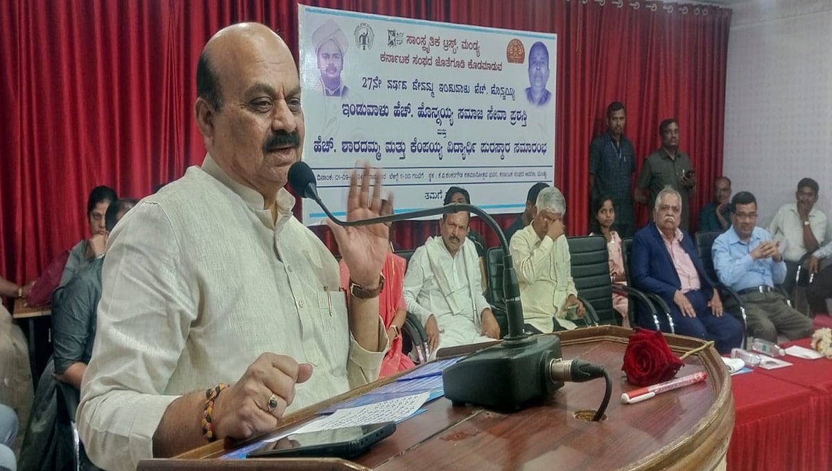 ಮುಡಾ ನಿವೇಶನ ಹಗರಣ: ಸಿಎಂ ಭವಿಷ್ಯ ನ್ಯಾಯಾಲಯದ ತೀರ್ಪಿನ ಮೇಲೆ ನಿಂತಿದೆ- ಬಸವರಾಜ ಬೊಮ್ಮಾಯಿ